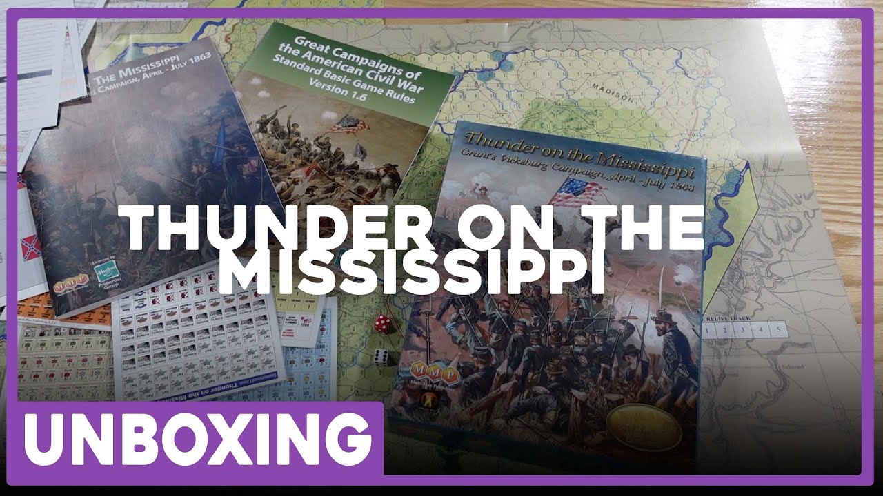 Unboxing | Thunder On The Mississippi | MMP | The Players' Aid - YouTube
