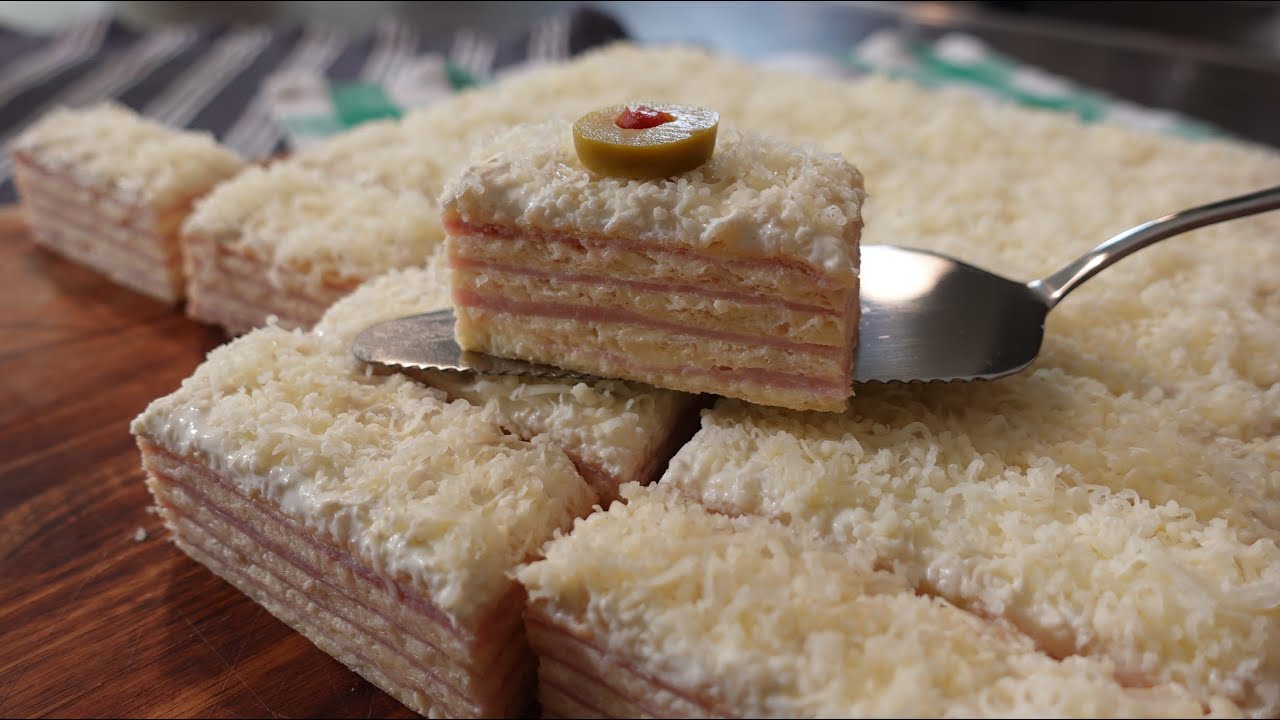 Savrseno hladno predjelo! Slane oblande za svaku proslavu! Party Wafer ...