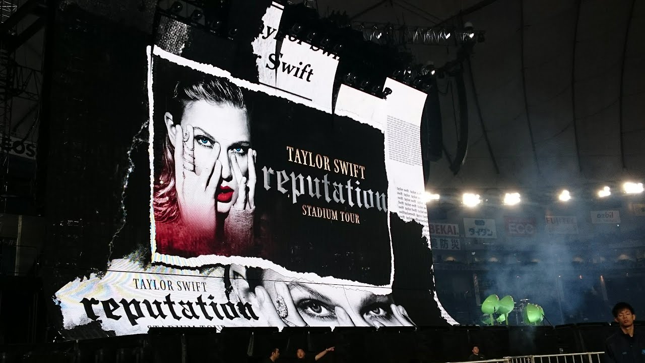 TAYLOR SWIFT - Opening&...Ready For It？ ( reputation stadium tour Tokyo ...
