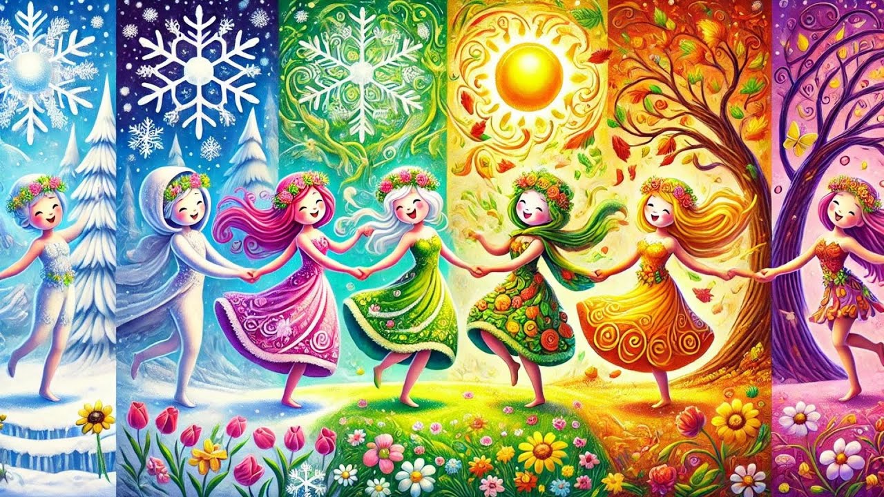 La Chanson des Saisons – Comptine Enfantine sur l’Été, l’Automne, l ...