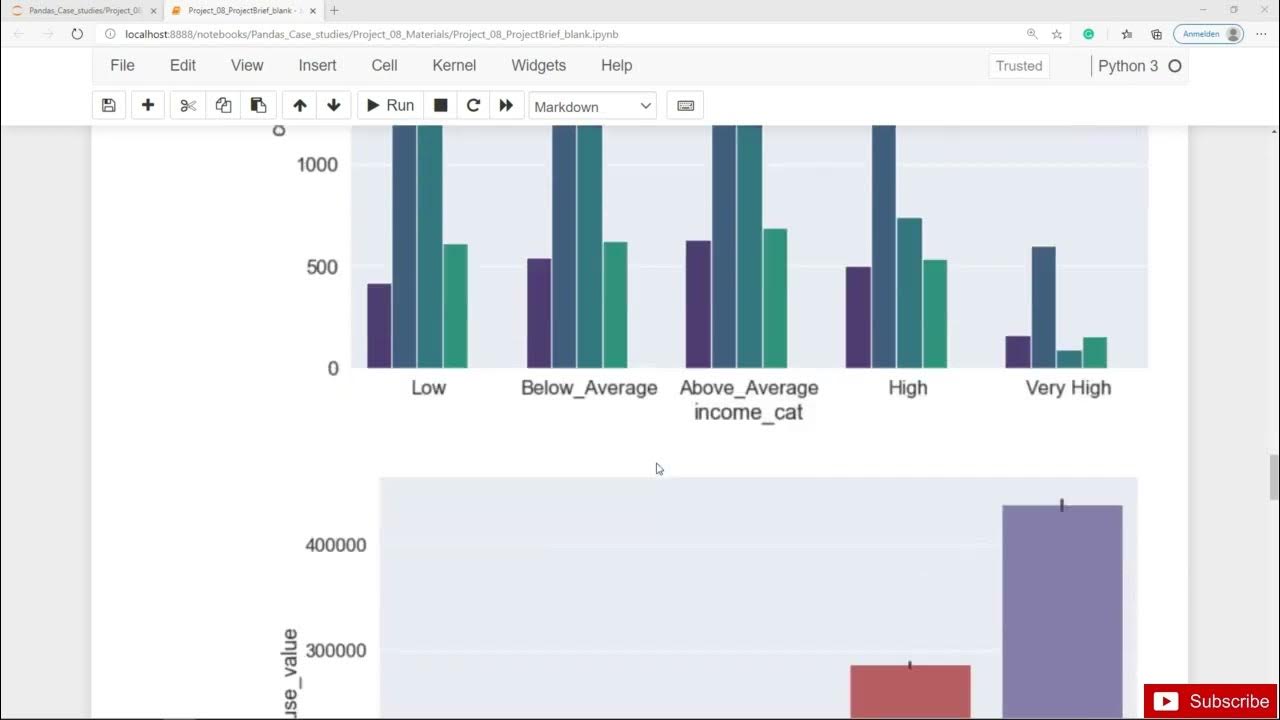 Data Import and first Inspection Python Data Science Project || #anaconda #jupyterlab #python ...