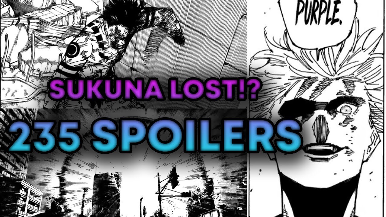 SUKUNA JUST LOST !? - Jujutsu Kaisen Chapter 235 Spoilers - YouTube