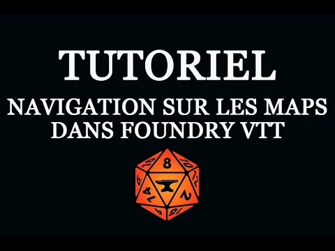 Tutoriel : Navigation sur les maps dans Foundry VTT - YouTube