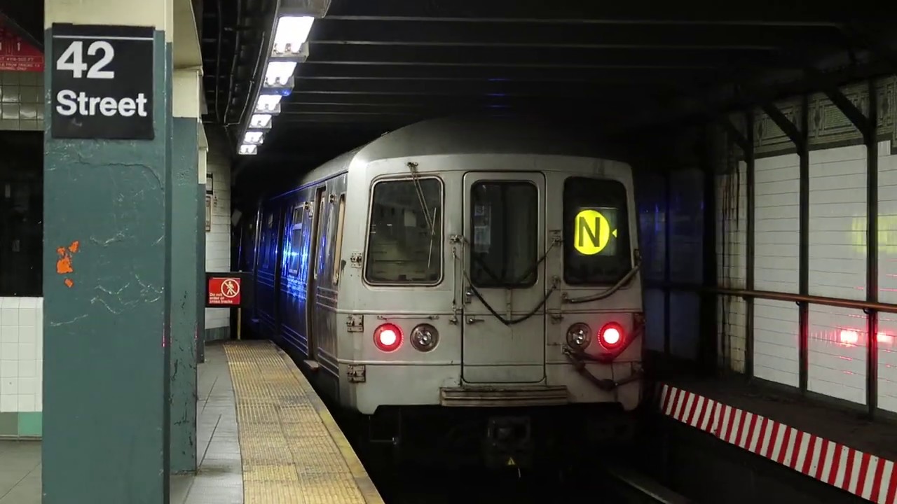 MTA New York City Subway Gravesend-86 Street Bound R46 (N) Express ...