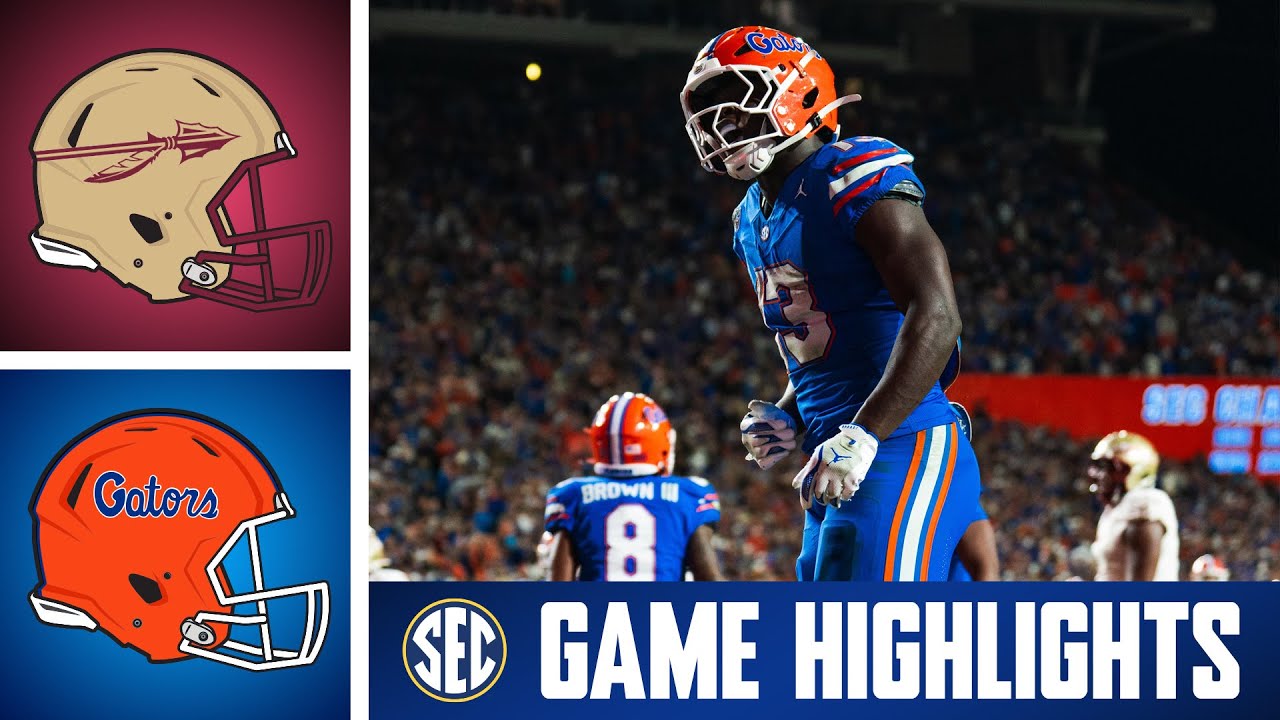 Florida State Seminoles at Florida Gators | Game Highlights | 2025 SEC ...