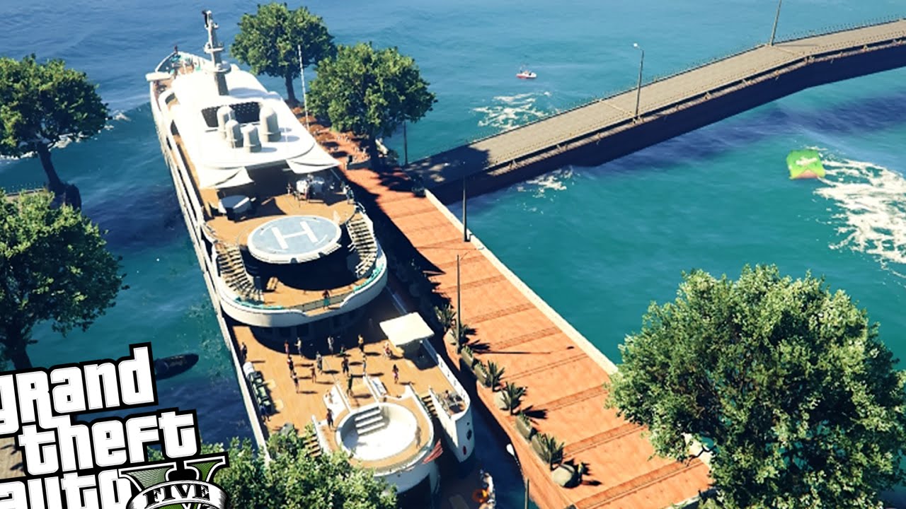 Awesome Yacht Improvements - GTA 5 PC MOD - YouTube