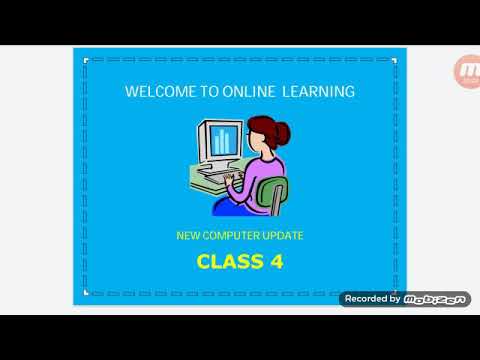 Computer class 4 lesson 1 part1 - YouTube