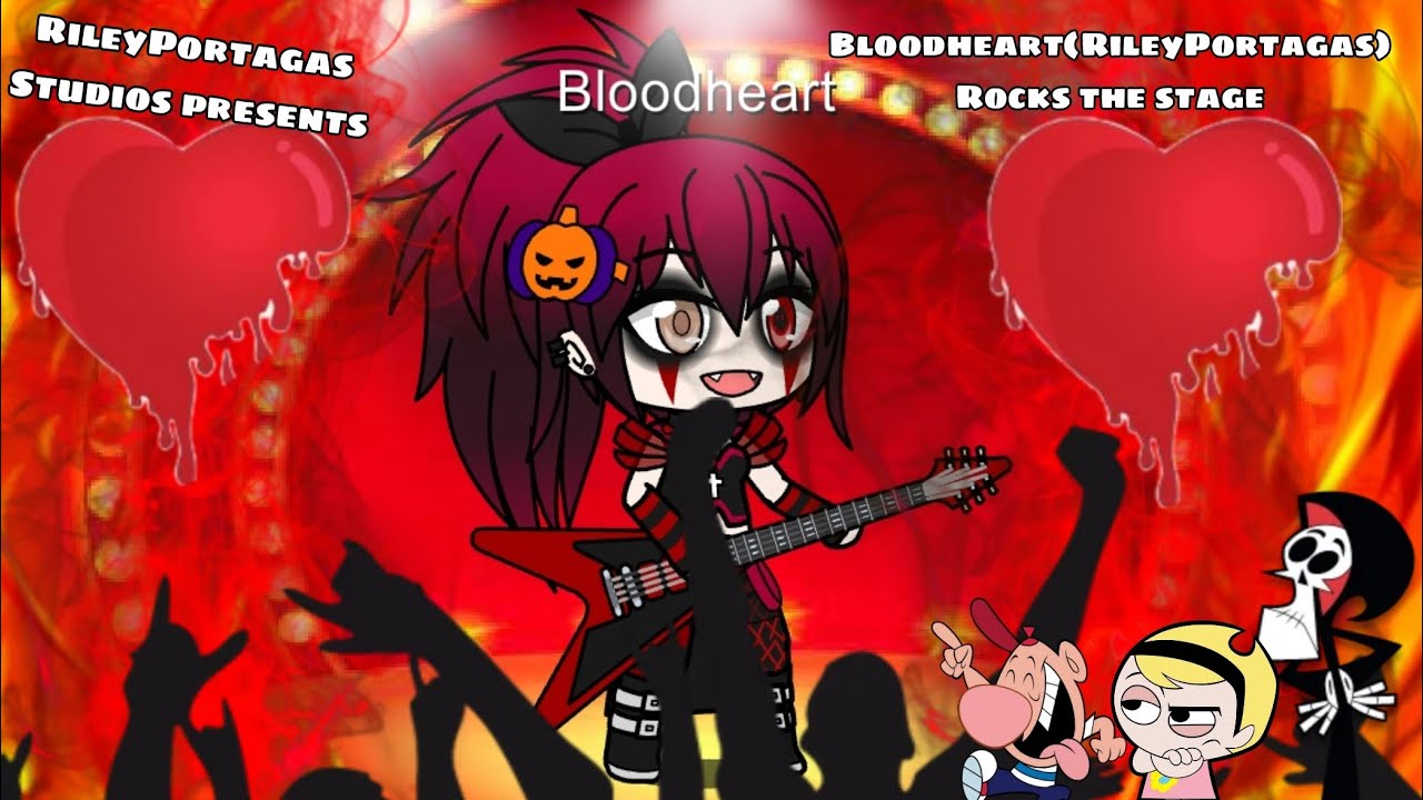 Bloodheart (RileyPortagas) Rocks The Stage// SPF1000// Billy And Mandy ...