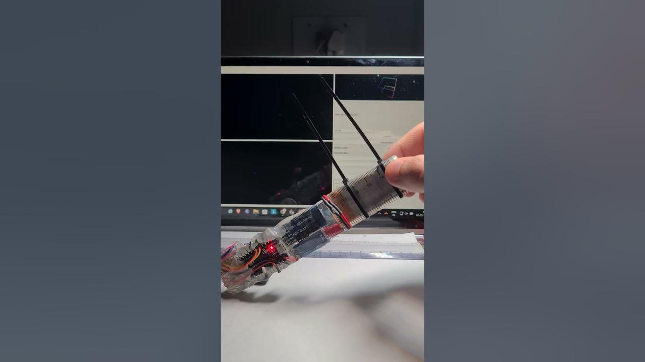 IMU and Rotary Encoder based digital 2D measurement device - YouTube