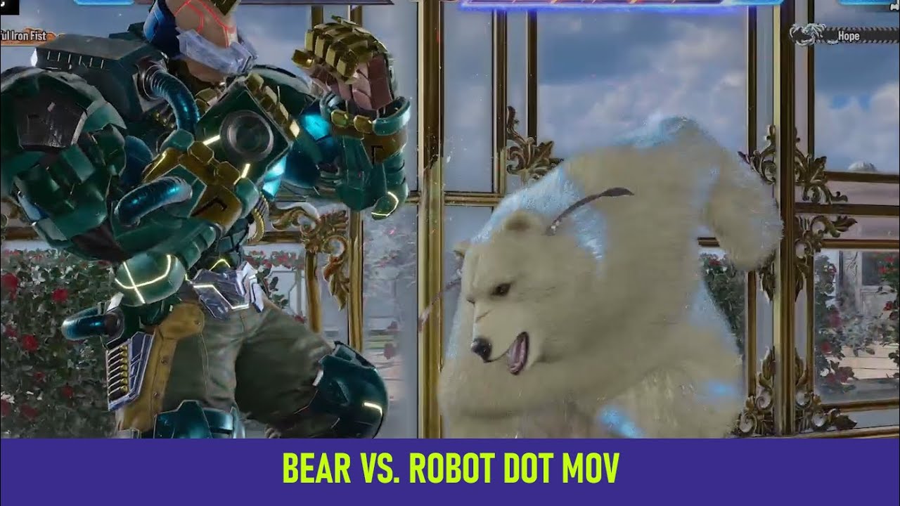 ROBOT VS BEAR - YouTube