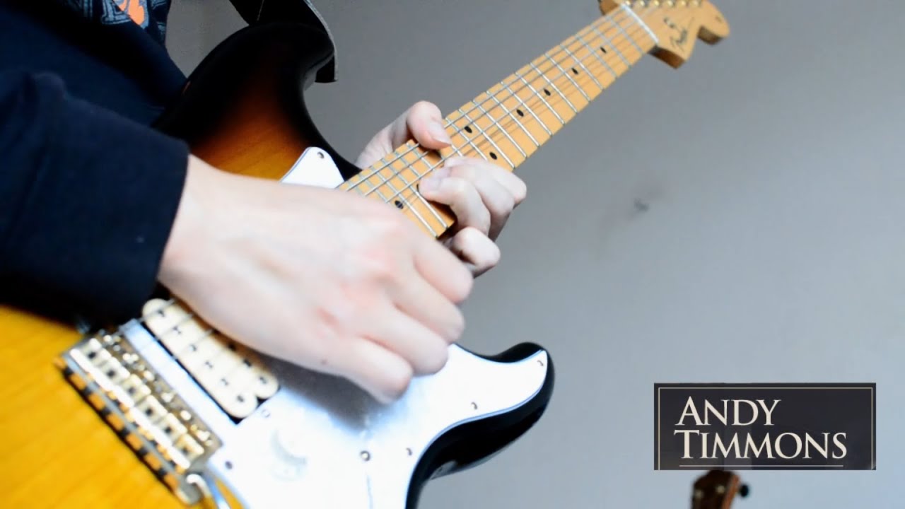 September - Andy Timmons (Cover) + Backing Track - YouTube