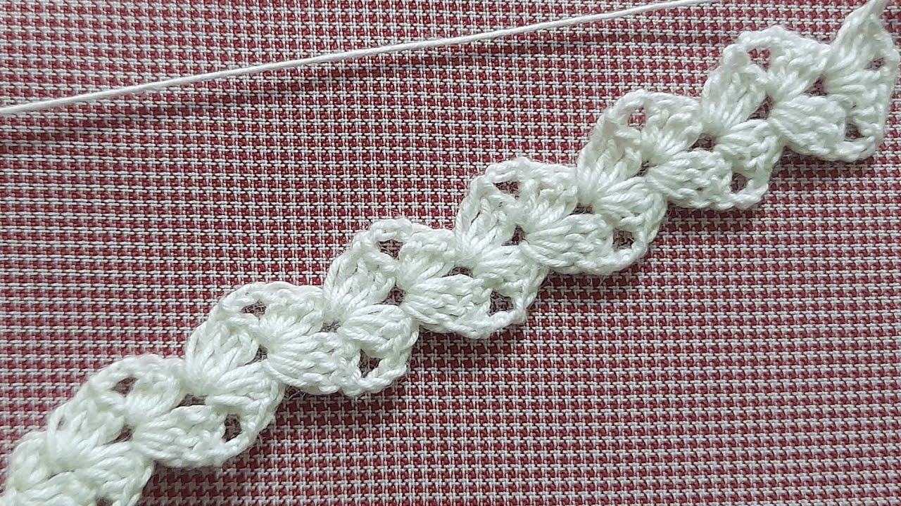 Simple and Easy Crochet Lace || Crochet Work - YouTube