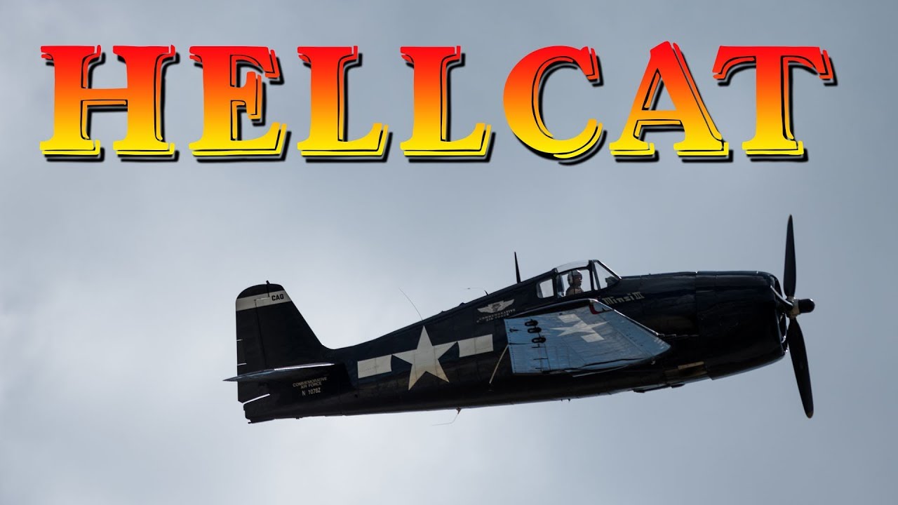 Flight aboard the Hellcat - YouTube
