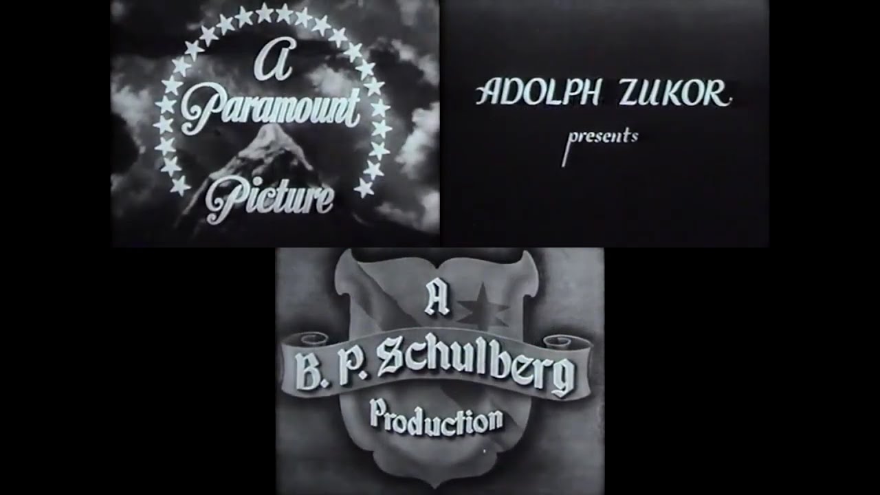 [FICTIONAL] A Paramount Picture/B.P. Schulberg Productions (1937) - YouTube