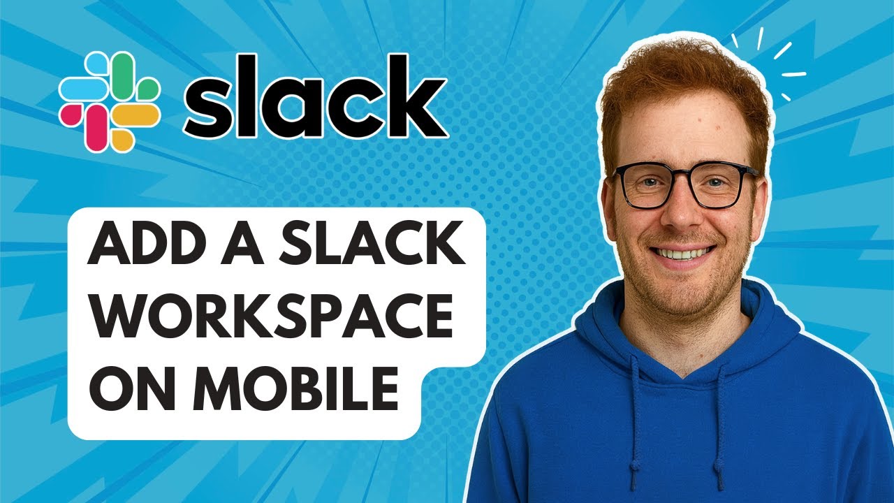 Add a Slack Workspace on Mobile [2025 Guide] - YouTube