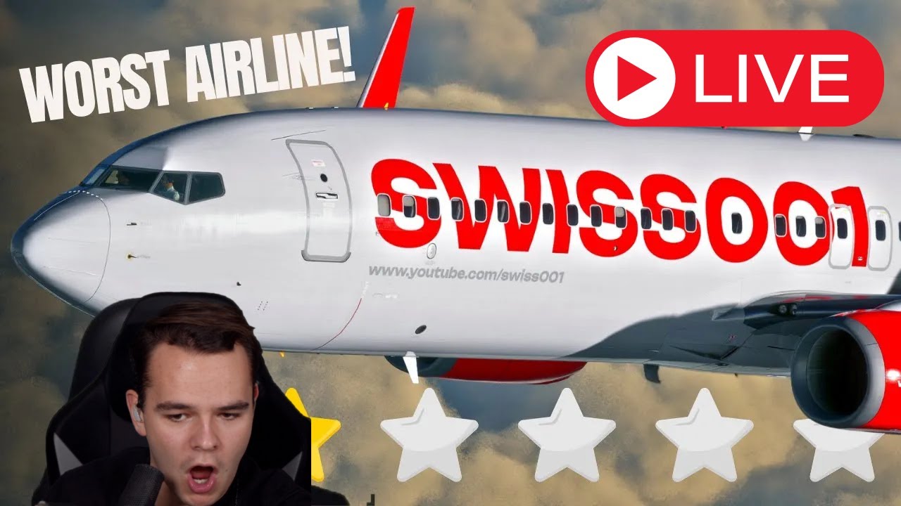 Swiss001 Airlines NOW On Vatsim - YouTube