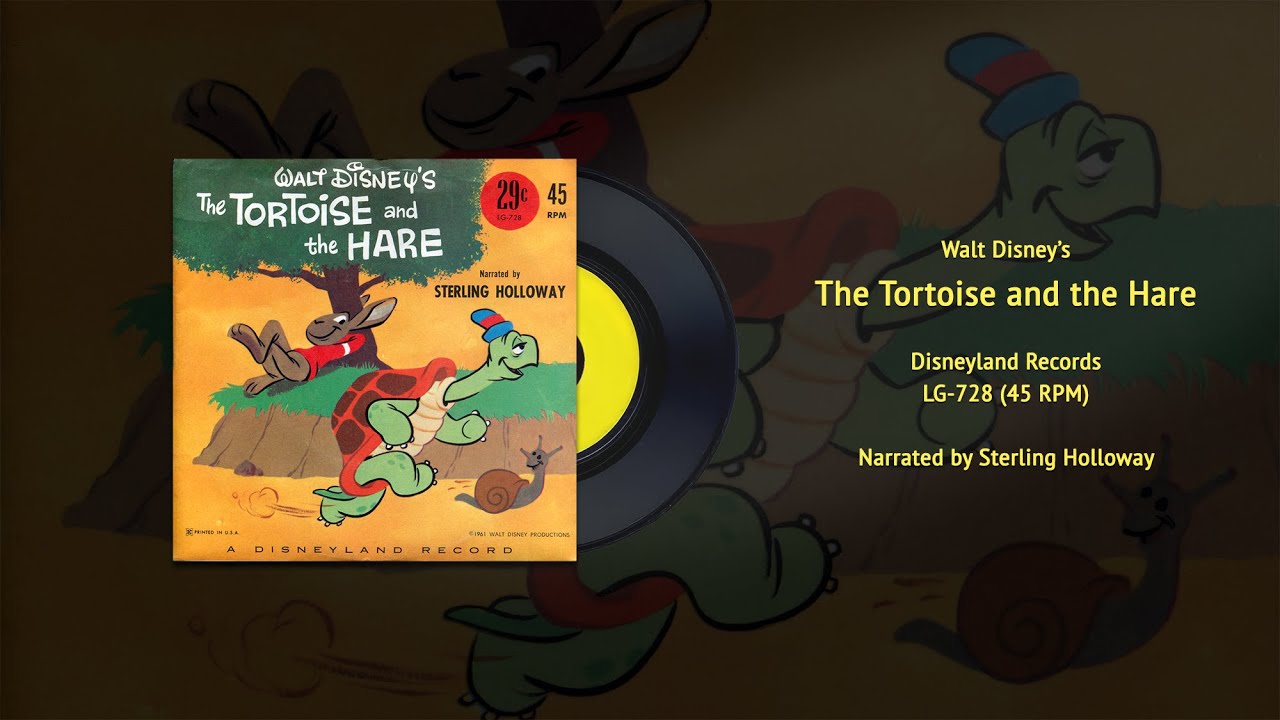 Walt Disney's The Tortoise and the Hare (LG-728) | Vintage Disney Vinyl ...