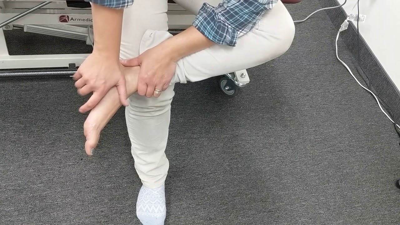Ankle self joint mobilizations for plantar fasciitis pain management ...