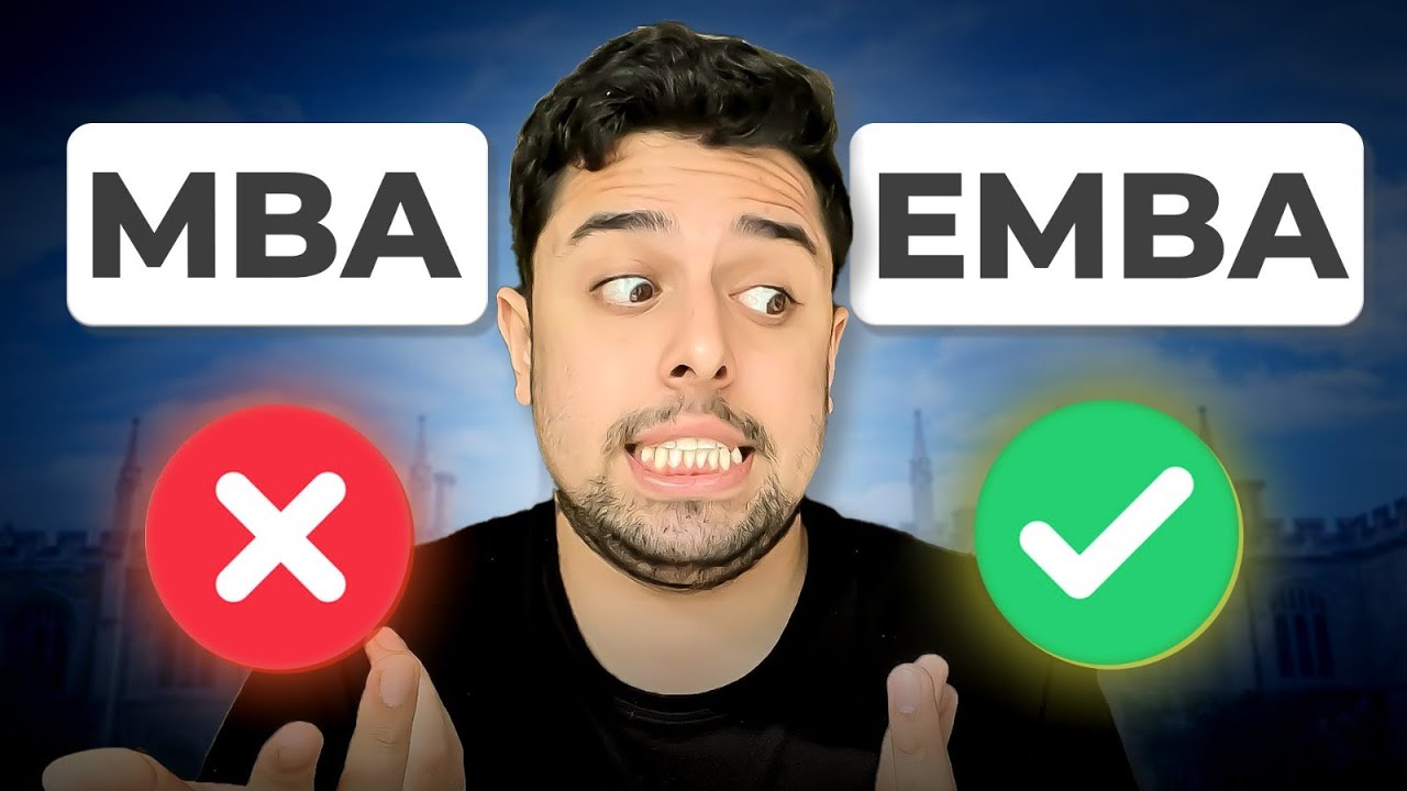 Why EMBA can be better than MBA - MBA vs EMBA - YouTube