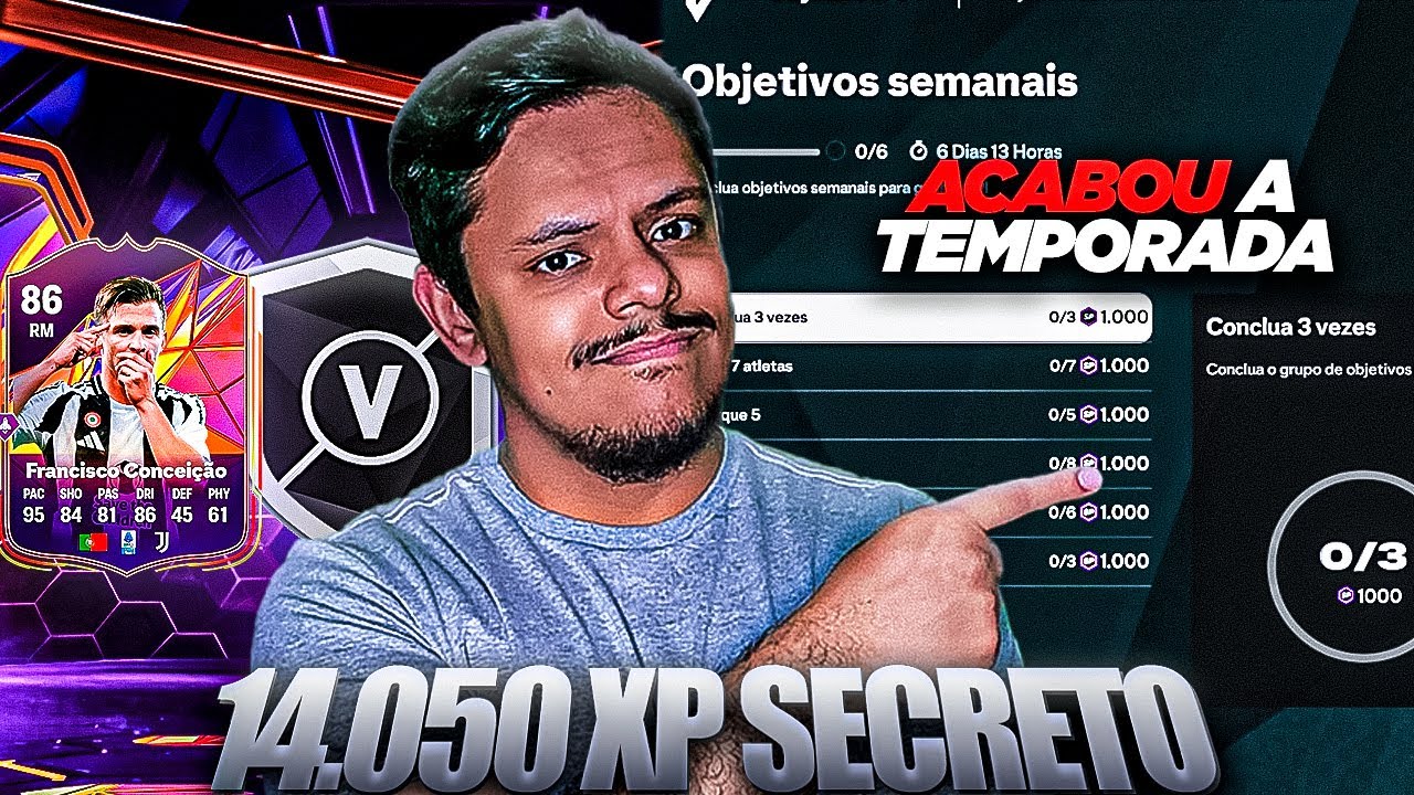 FC 25 l 🔥 14.050 XP SECRETO PARA TERMINAR A TEMPORADA l DantheBNN l - YouTube