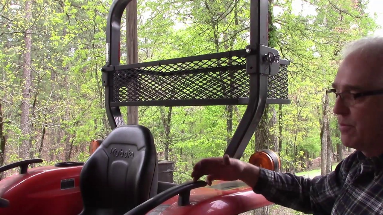 Homemade Tractor Basket - YouTube