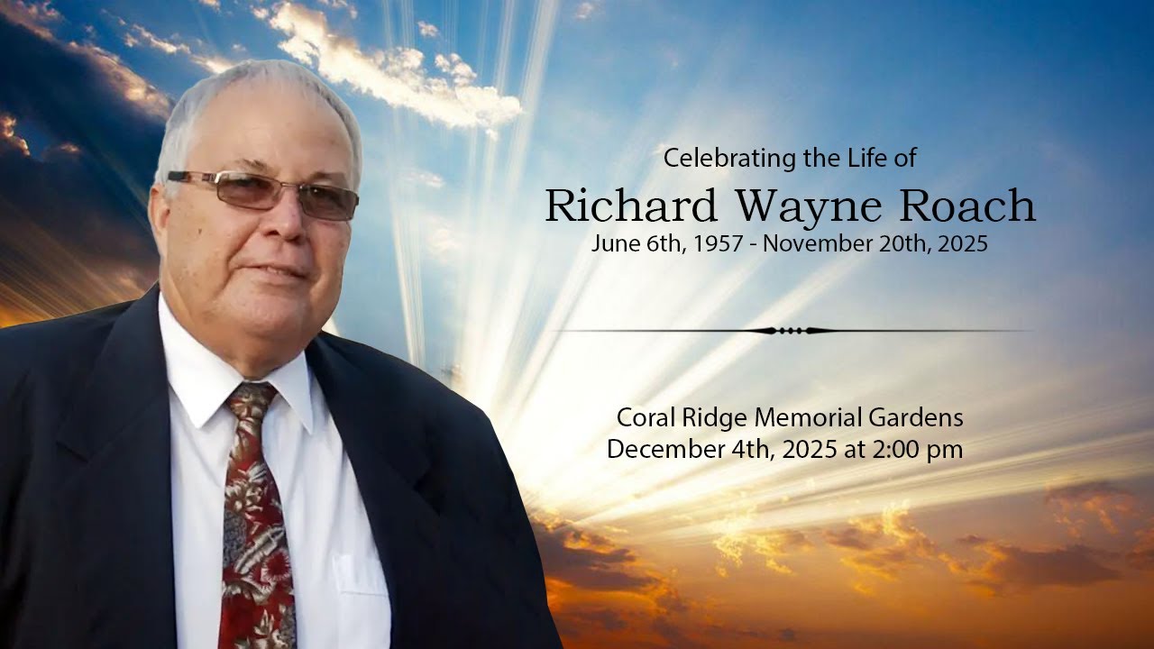Celebrating The Life of Richard Wayne Roach - YouTube