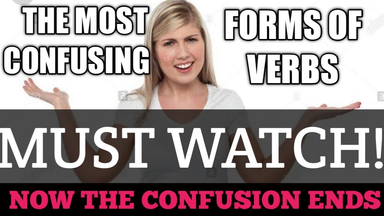 The Most Important Confusing Verbs in English - YouTube