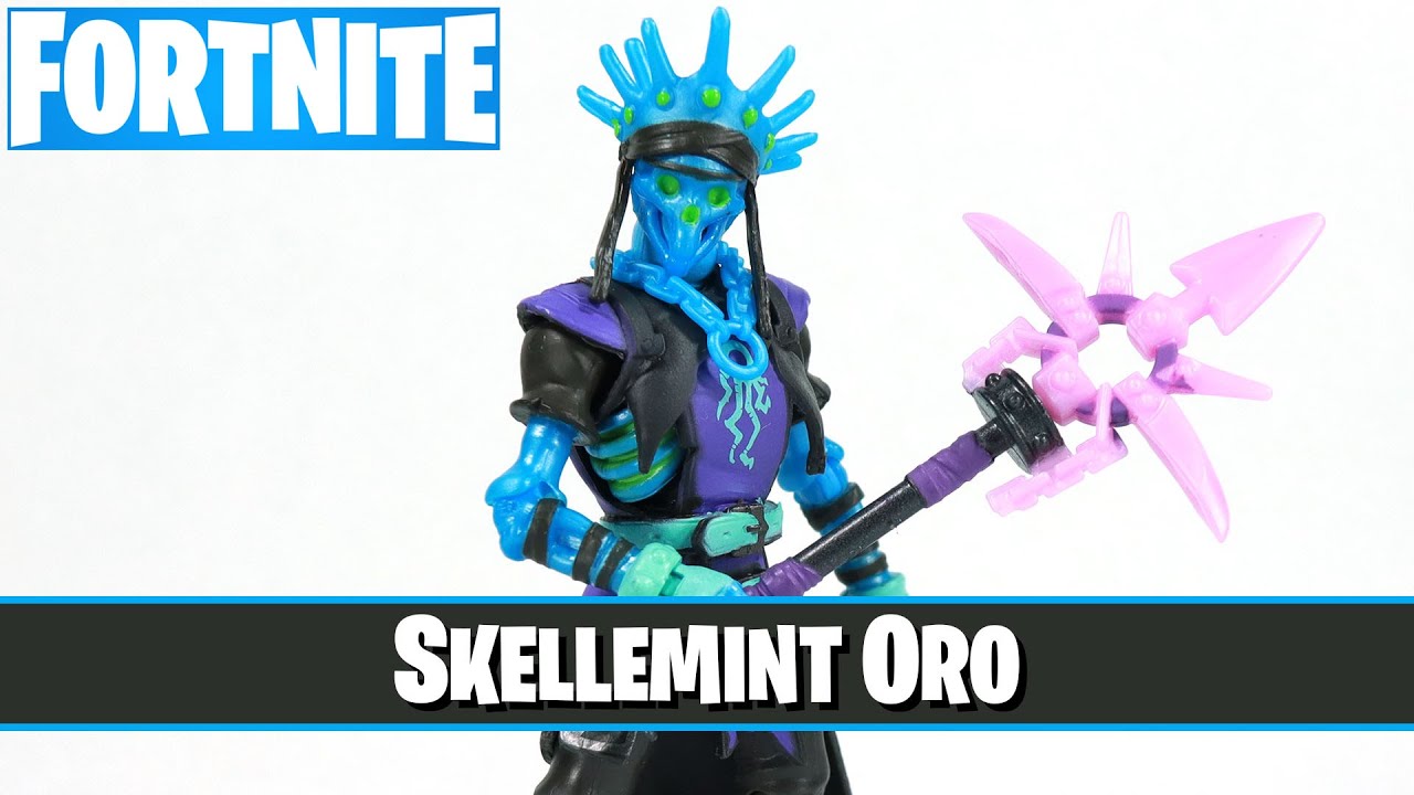 Skellemint Oro 4" Action Figure Review - YouTube