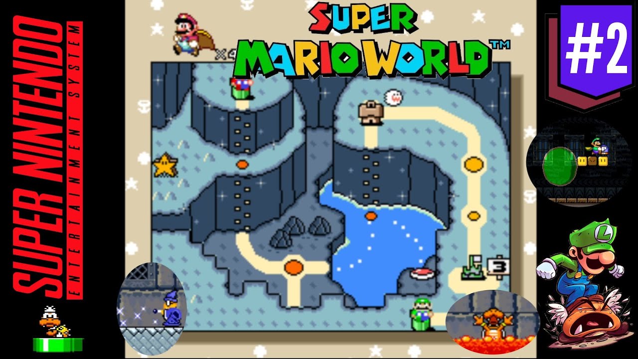 Super Mario World Gameplay Mapa 03 Completo + Segredos e Derrotando 3º ...