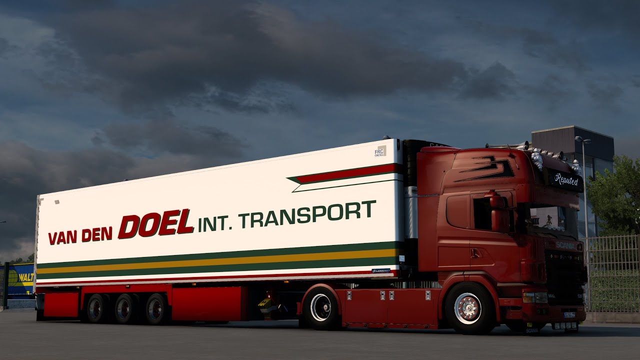 Ets 2 Reputed Garage VoL 2 144l VAN DEN DOEL INT TRANSPORT. - YouTube