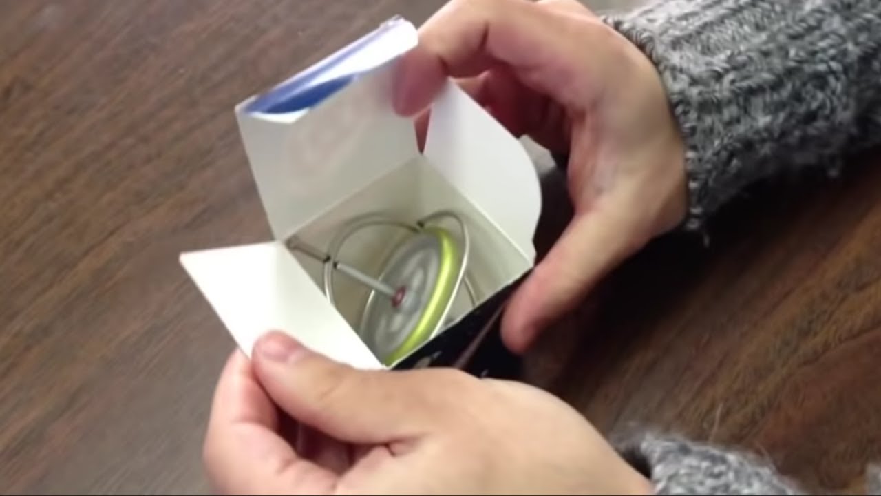 Putting A Spinning Gyroscope In A Box - YouTube