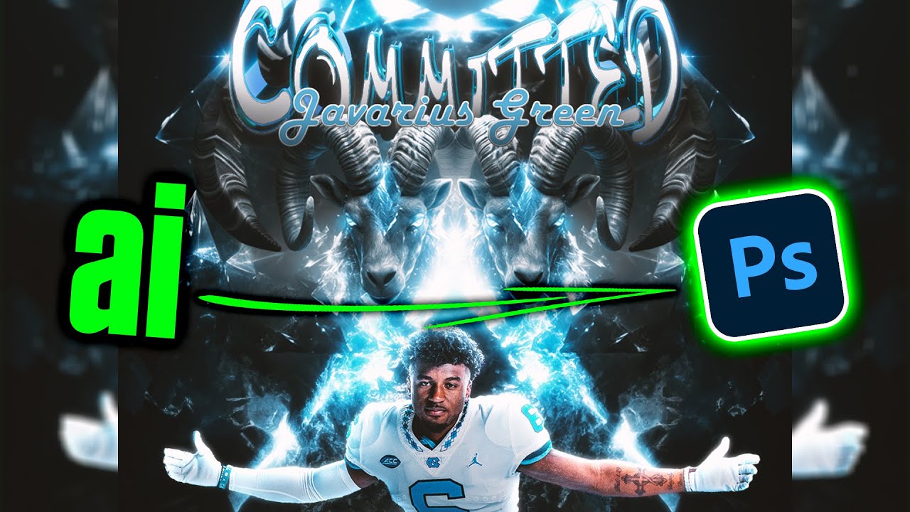 Making a UNC Commitment Graphic with AI - YouTube