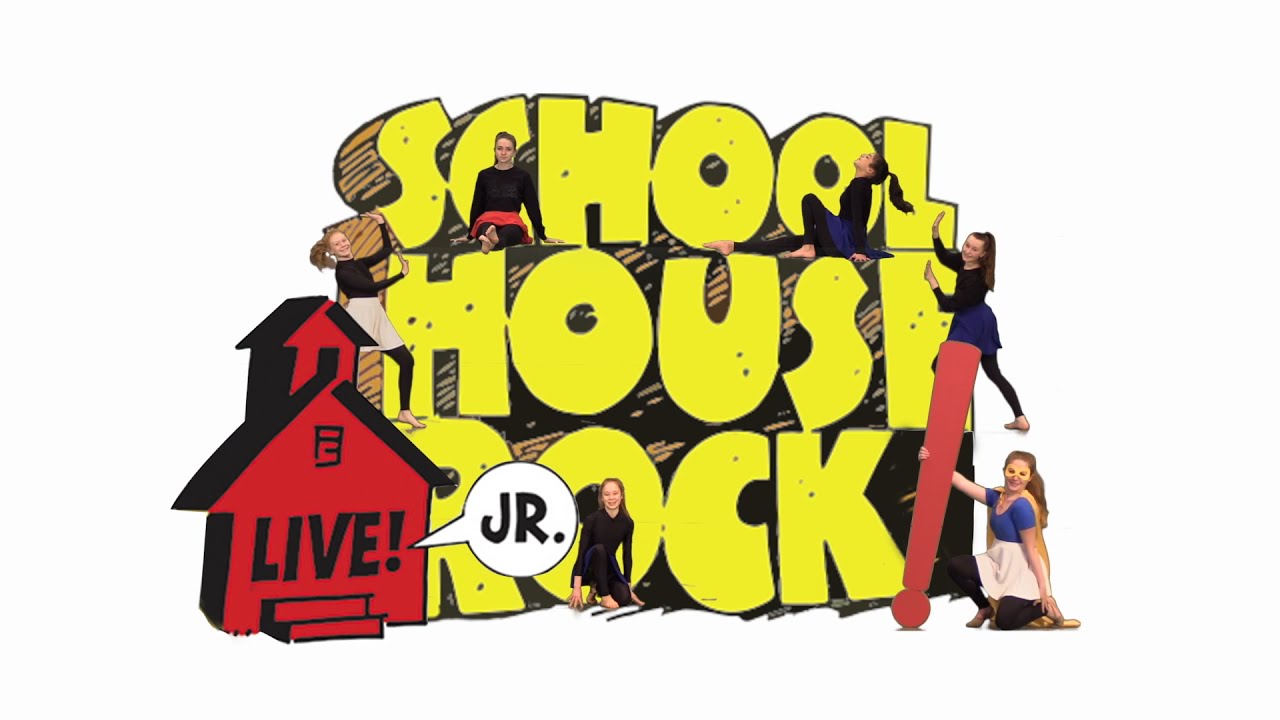 Schoolhouse Rock Jr Logo Schoolhouse Rock 70s Cartoon Vintage Logo