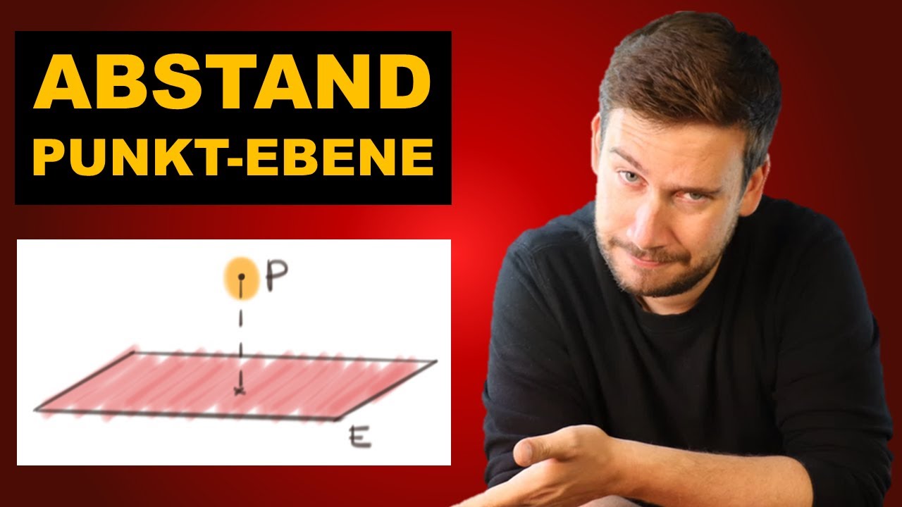 How to Mathe Abi 22: Abstand Punkt - Ebene: Hessesche Normalenform ...