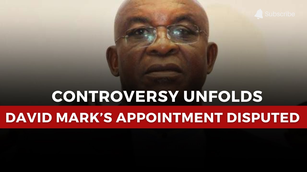 Controversy Surrounds David Mark's Appointment as Interim National ...