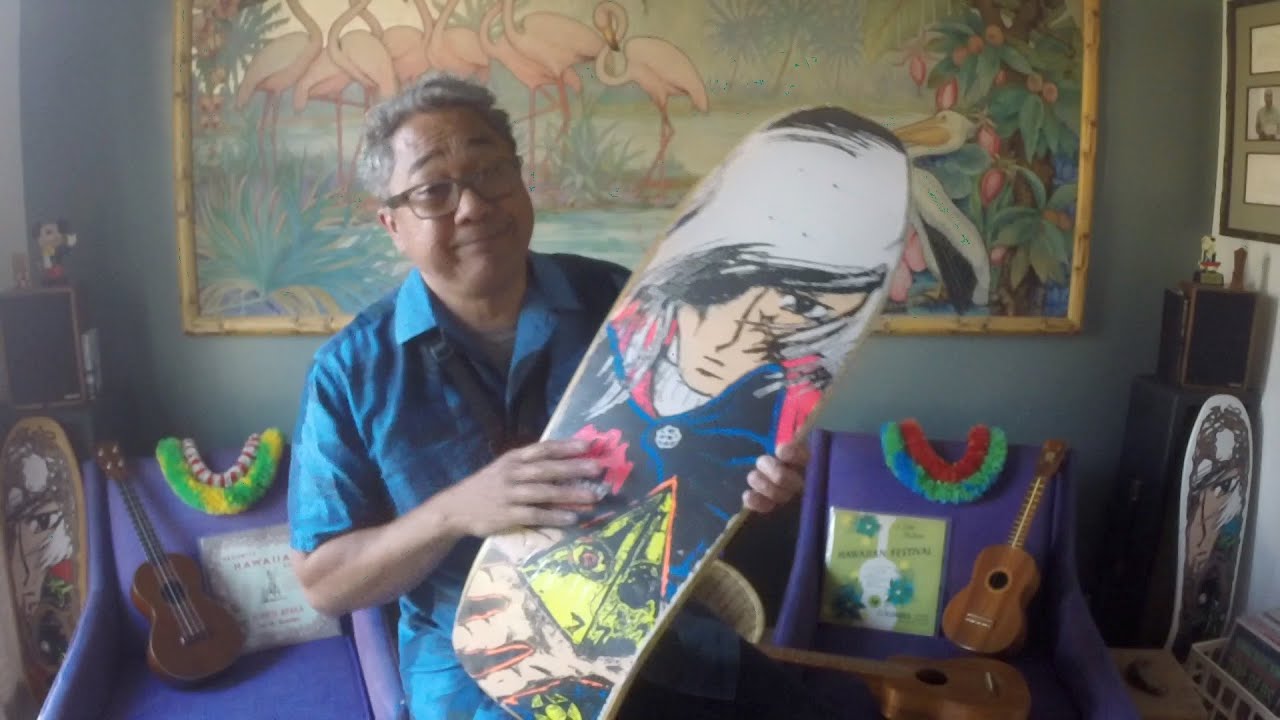 Skateboard Show And Tell Adrian Demain My First Model - YouTube