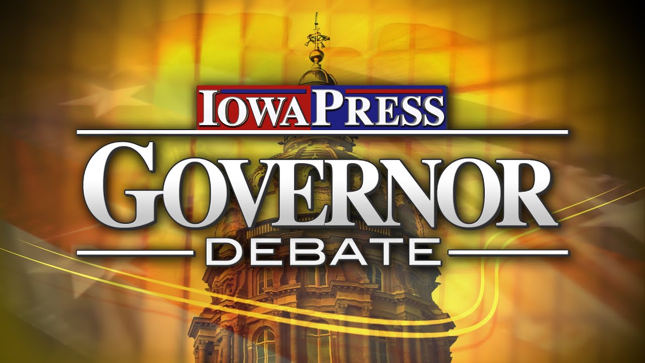 Iowa Press Governor Debate - YouTube