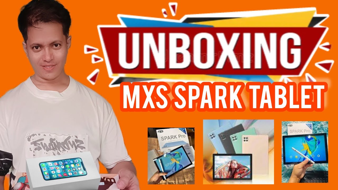 Unboxing MXS Spark Top Tablet | 12GB RAM 512GB ROM || Unboxing ...