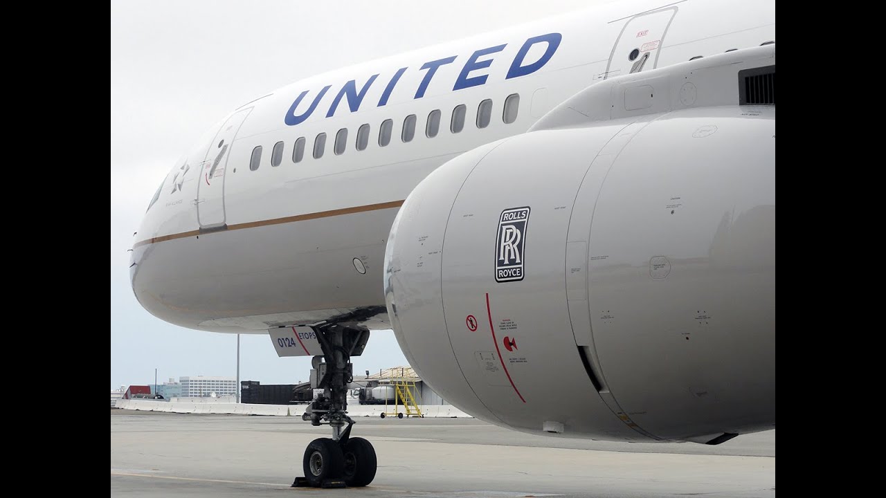 Flying on a United Boeing 757-200 - YouTube