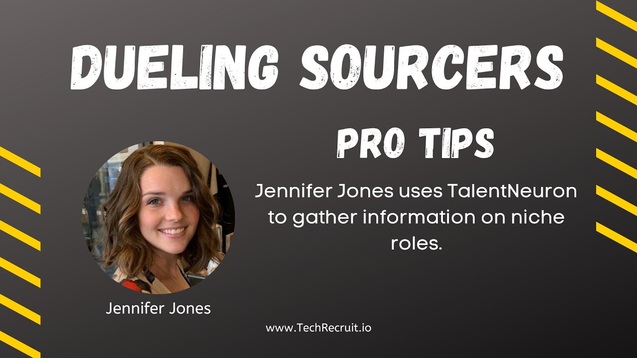 Ultimate Sourcing Rumble: Jennifer Jones Talks TalentNeuron - YouTube