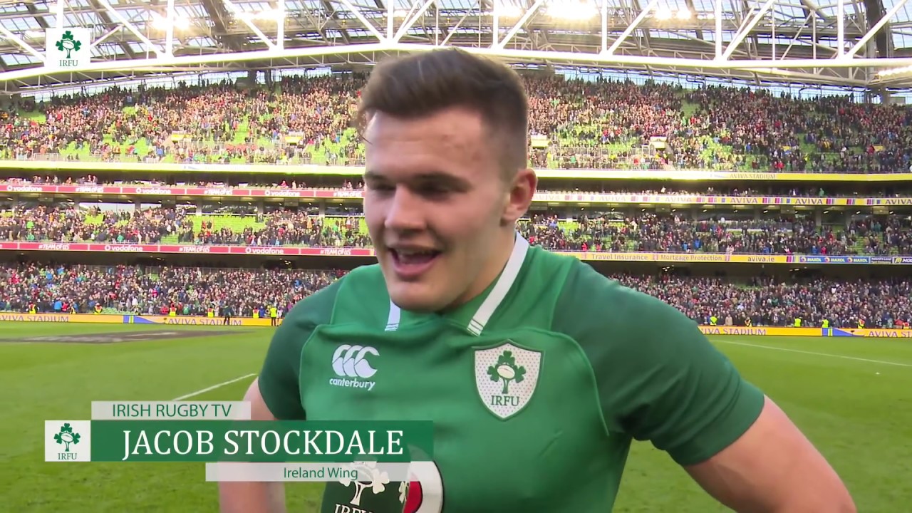 Irish Rugby TV: Jacob Stockdale On His Superb Six Nations Try-Scoring ...