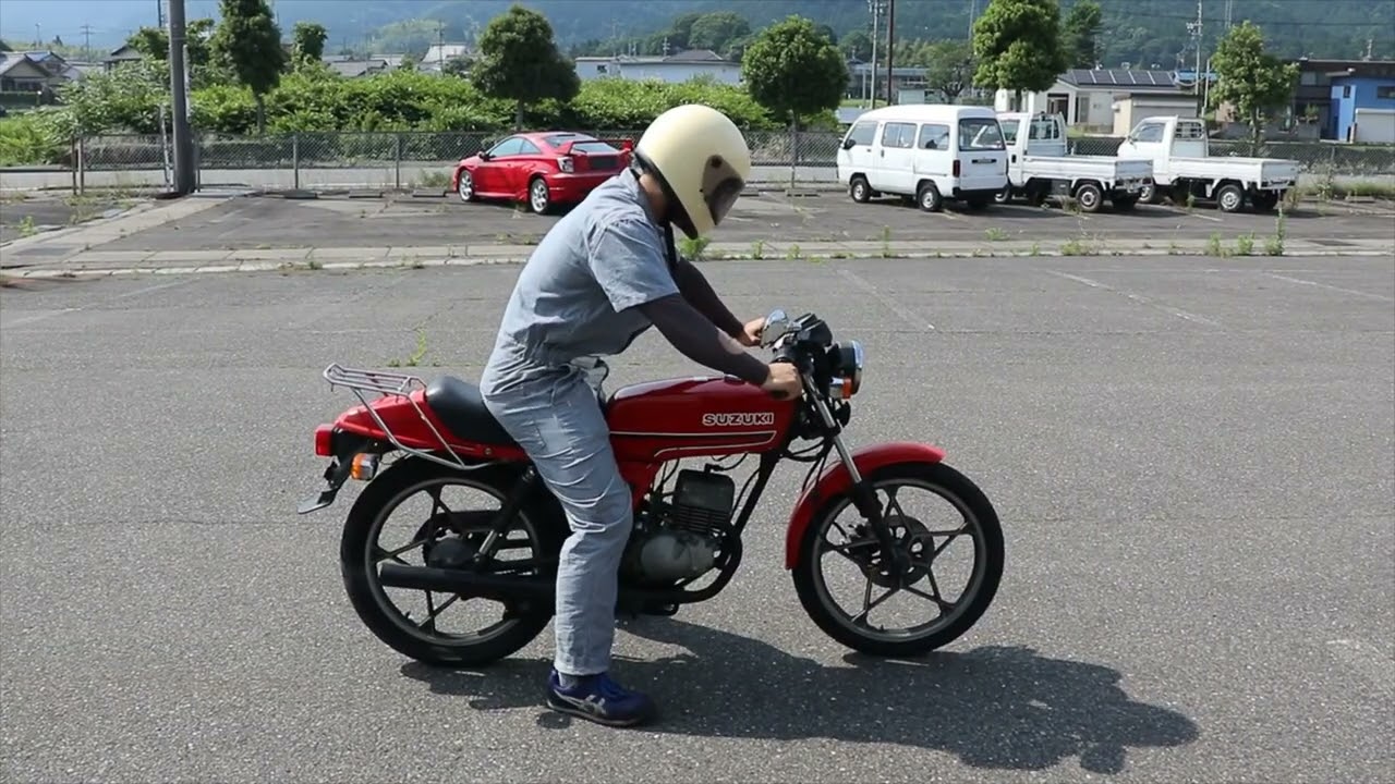 【旧車バイク販売 VRP】スズキ RG50E 始動＆走行動画 - YouTube