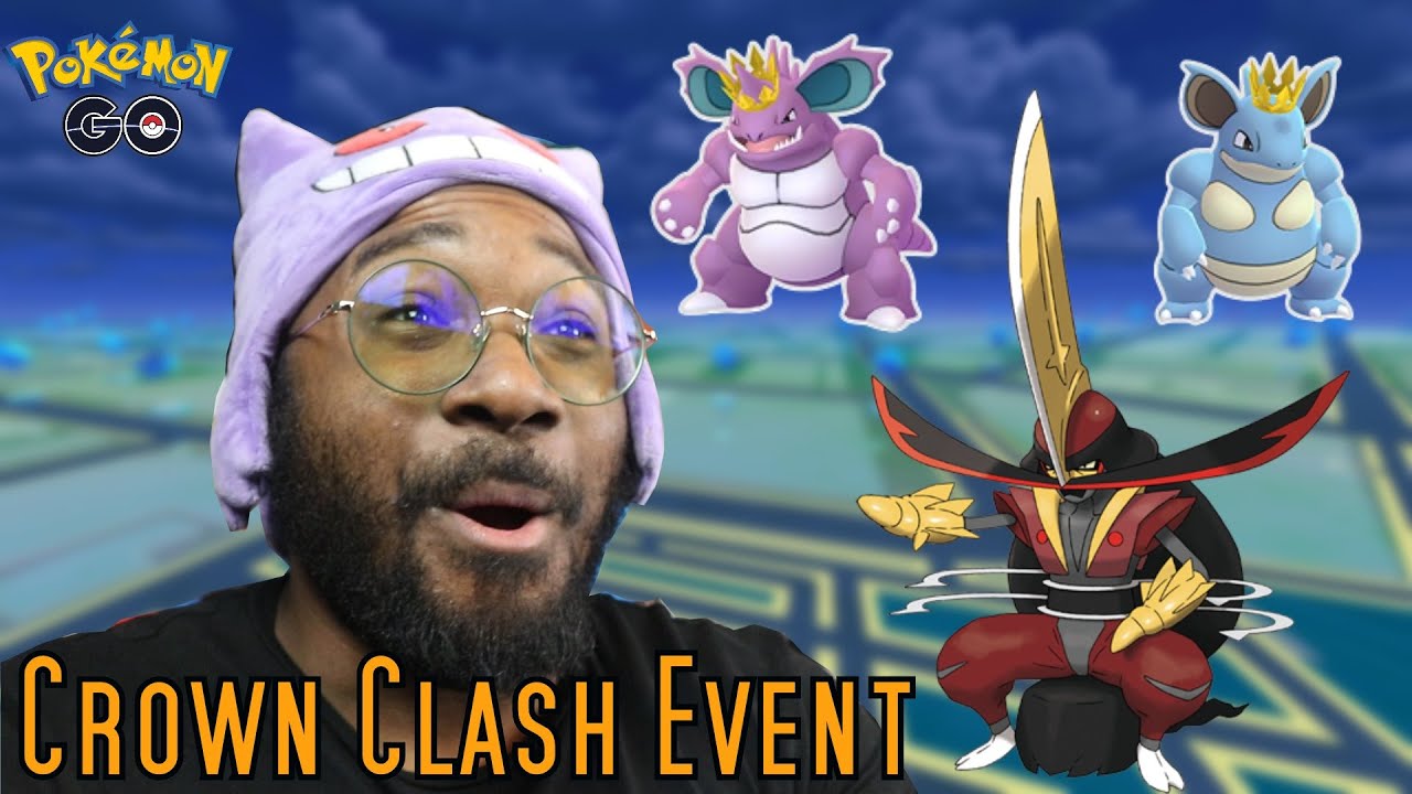 Crown Clash Event In Pokemon Go! New Debut Of Kingambit & New Nidoking & Nidoqueen Crown ...