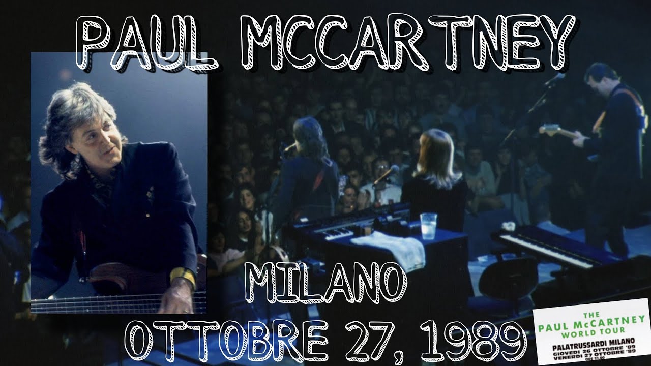 Paul Mccartney 1989