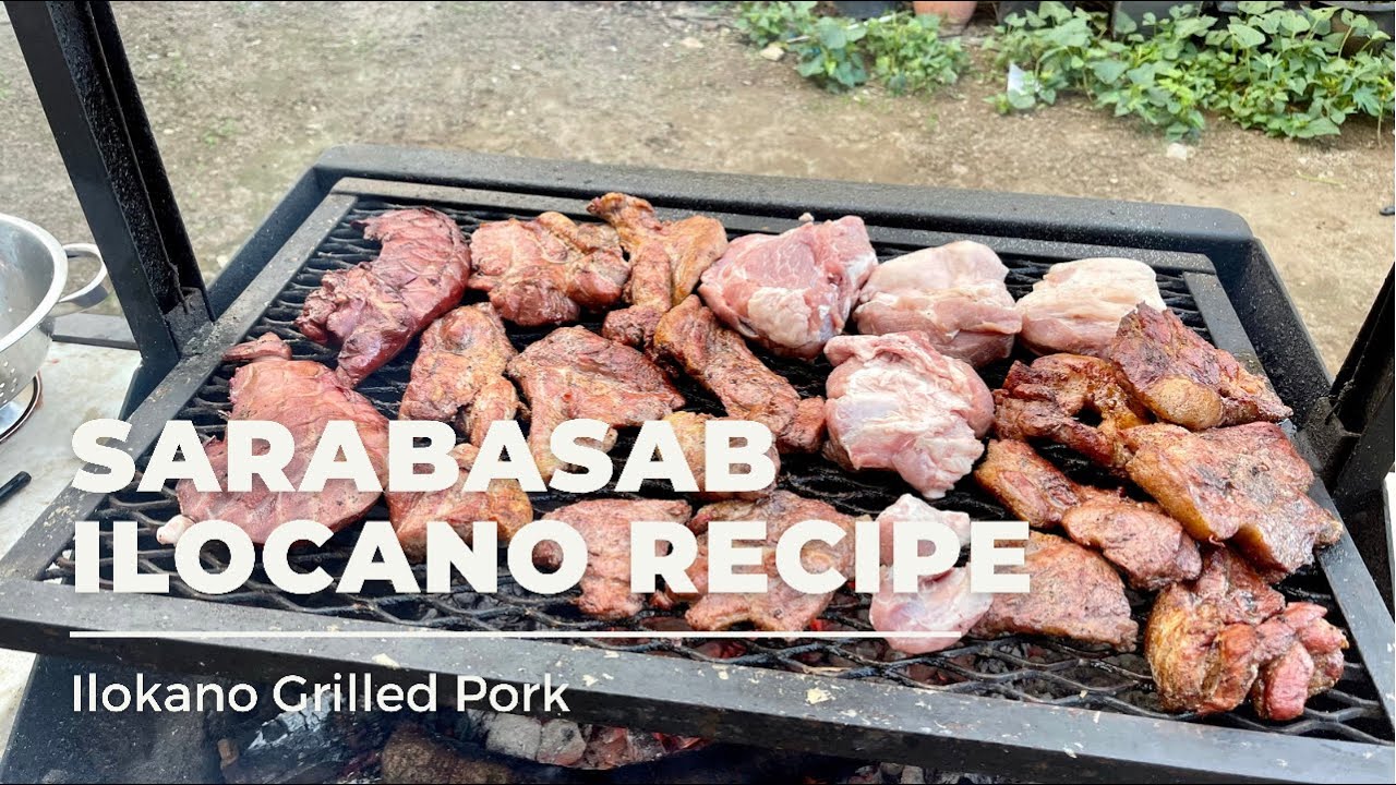 Insarabasab or Sarabasab | Ilokano Style Sisig - YouTube
