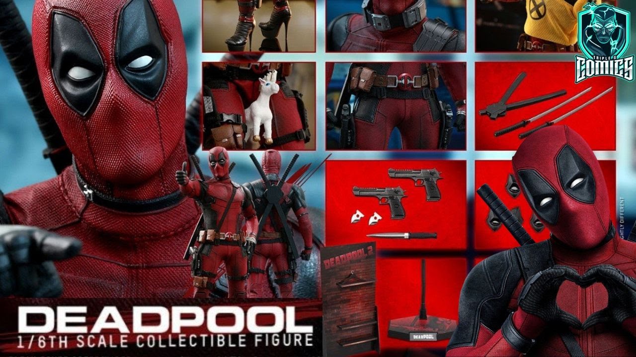 Unboxing a Deadpool 2 Hot Toy #onesixthscale #marvel - YouTube