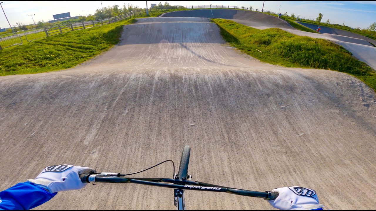 Here's How To Ride A Bmx Track - YouTube