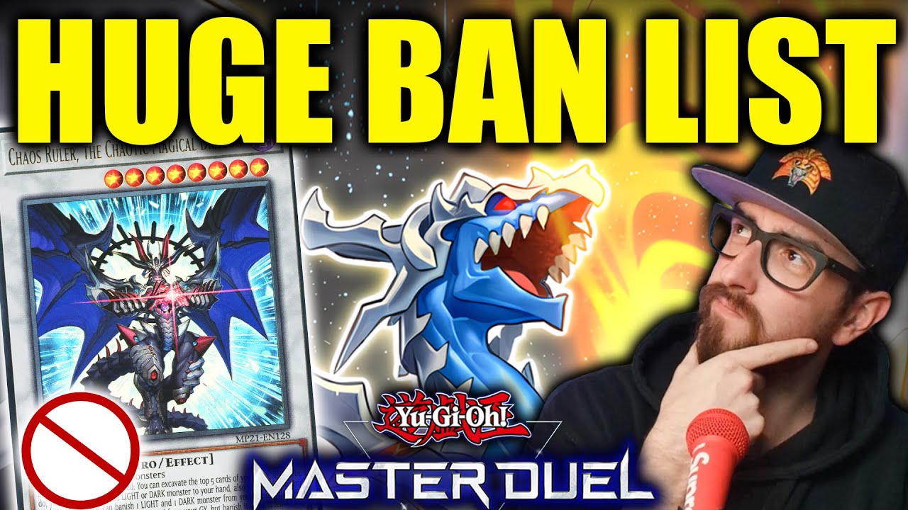 THE BiGGEST BAN LIST IN MASTER DUEL - YouTube