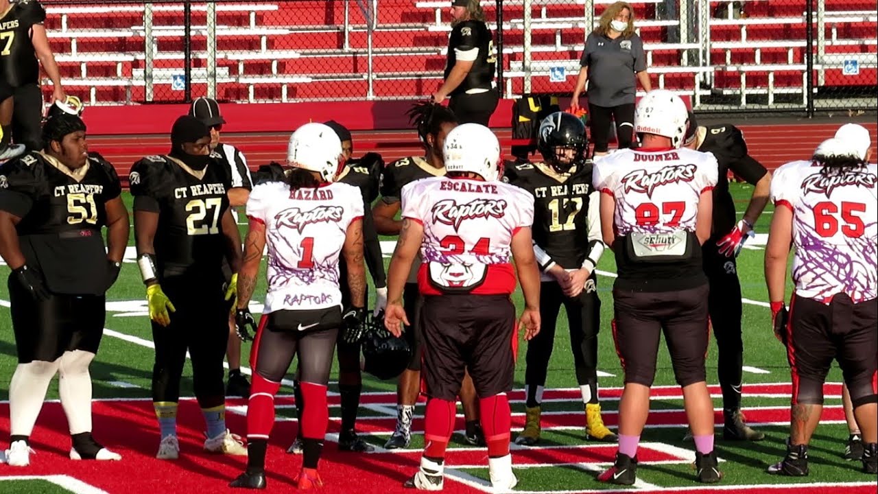 Connecticut Reapers vs Rhode Island Raptors - NEFL Semi-Pro Football ...