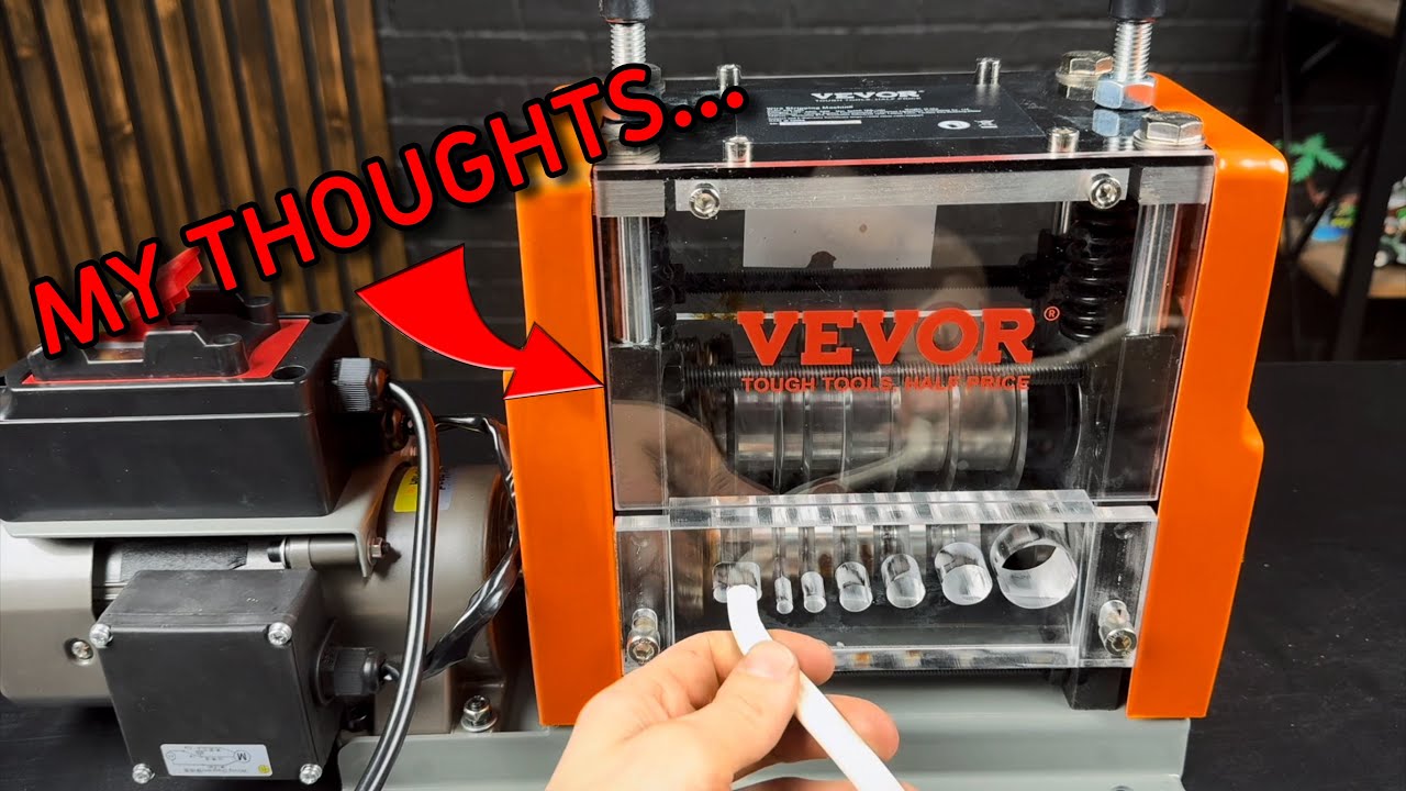 VEVOR Automatic Wire Stripper Machine - Review & Demonstration - YouTube